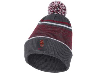 Nike USC Trojans Sideline Beanie Pom Knit - Macy's
