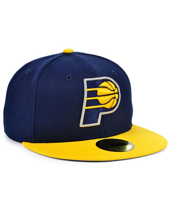 New Era Indiana Pacers Basic 2 Tone 59FIFTY Cap - Macy's