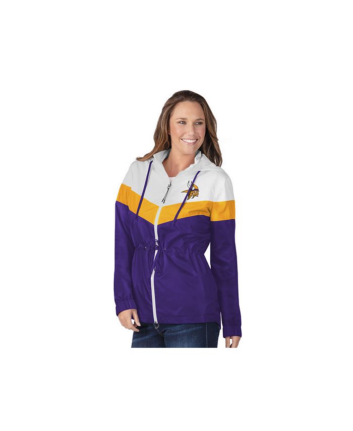 G-III Sports G-lll Sports Minnesota Vikings Women's Stadium Lightweight ...