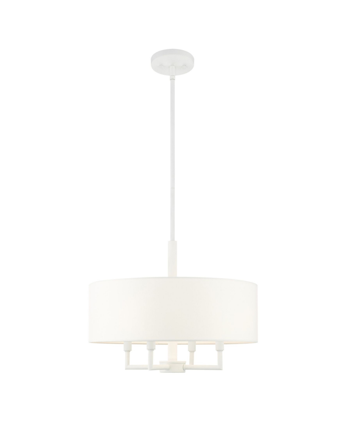 Click here for Meridian 4 Lights Pendant Chandelier - White prices