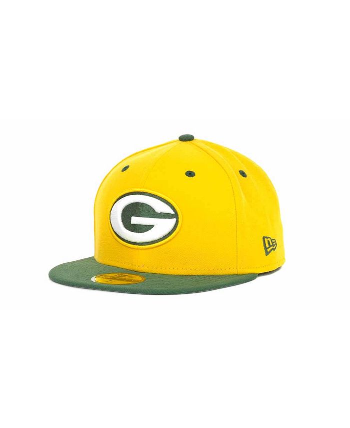 New Era Green Bay Packers 2-Tone 59FIFTY Cap - Macy's