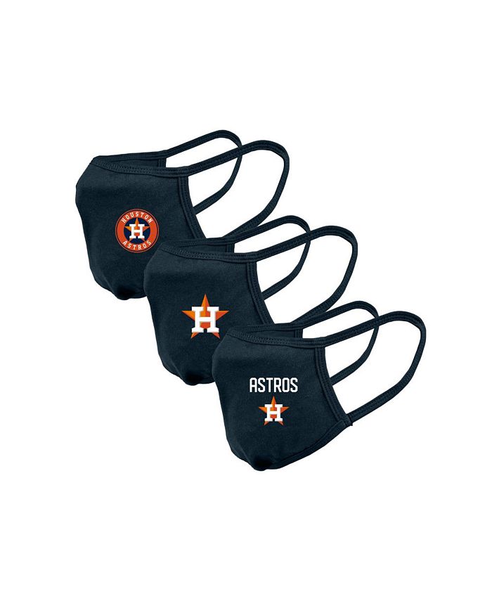 Lids Level Wear Houston Astros 3pack "Guard 2" Face Covering - Macy's