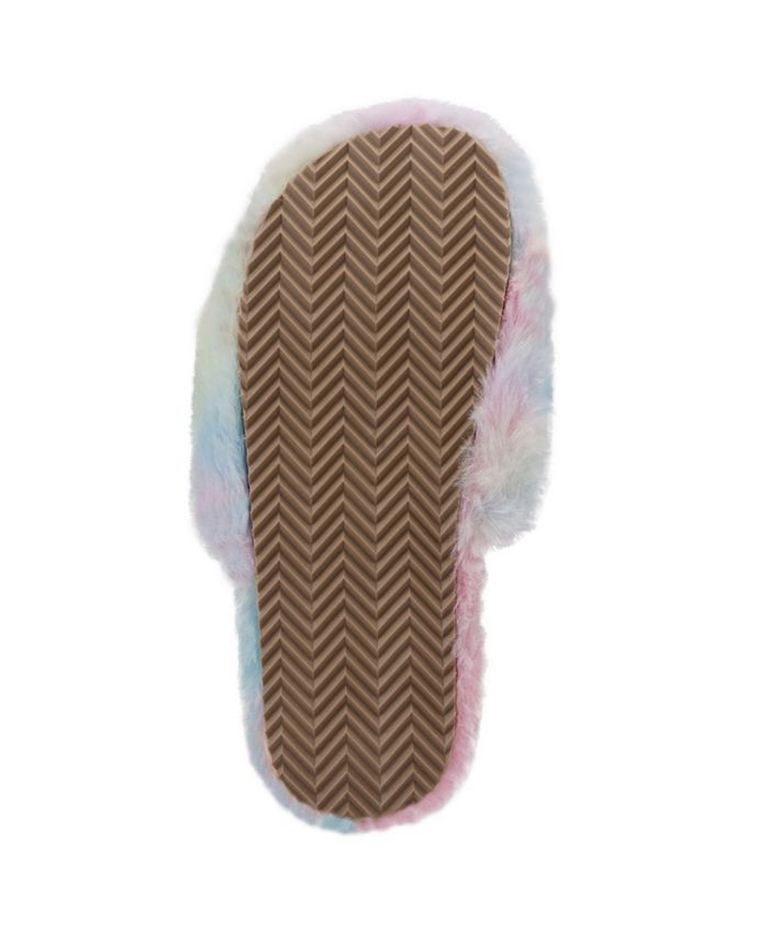 Sugar Women's Wyrde Fuzzy Flatform Slippers & Reviews - Slippers ...