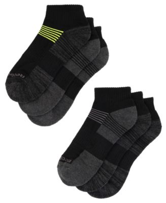 Men's Quarter Socks, Pack of 6 - Macy's