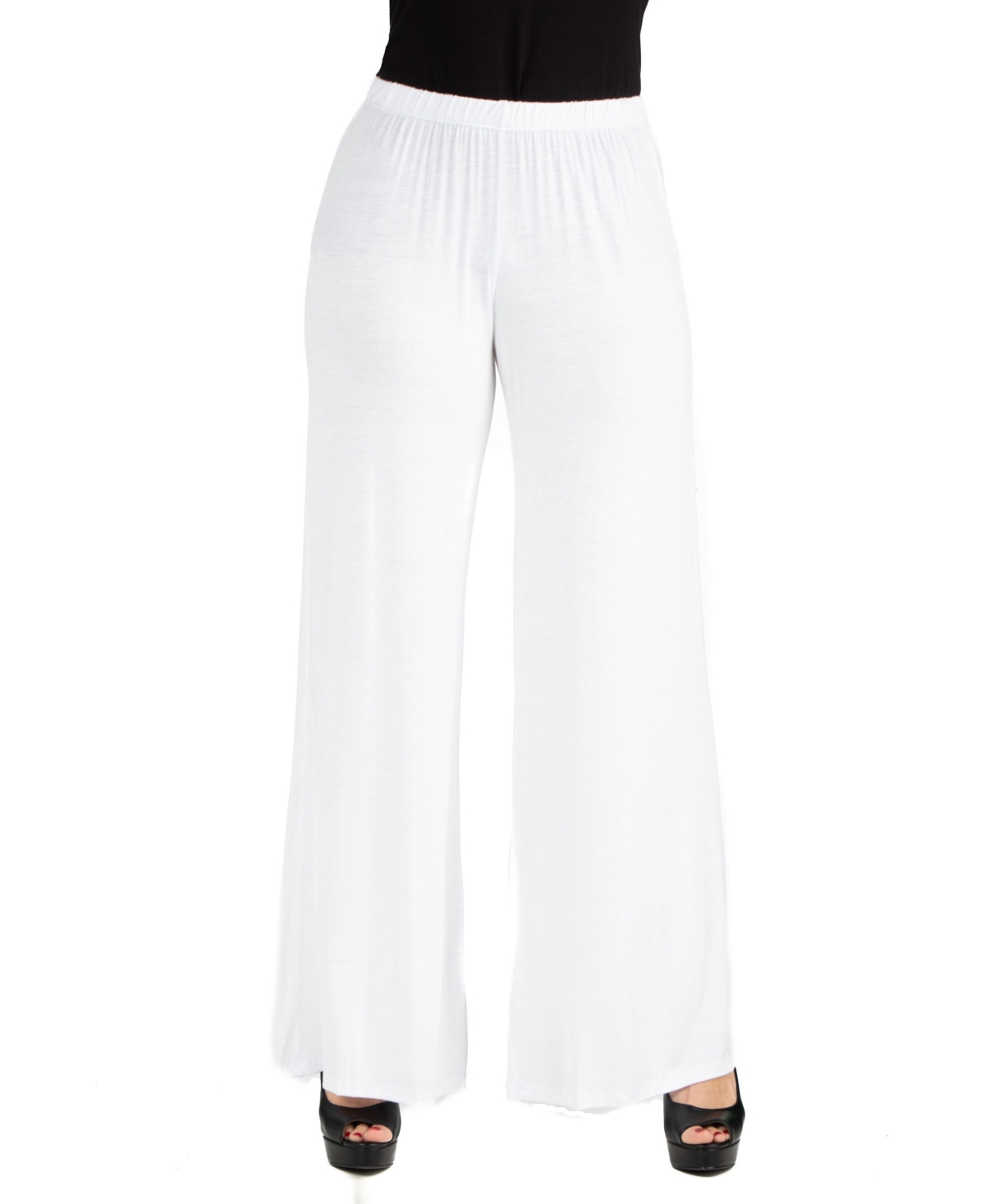 Click here for Womens Palazzo Pants - White prices