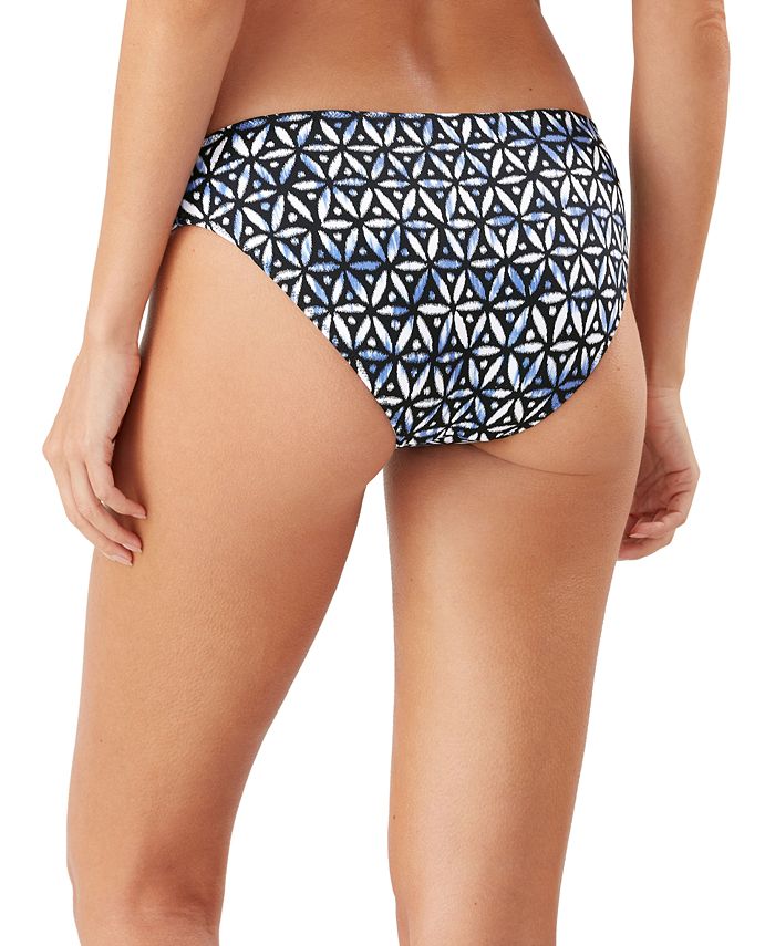 Tommy Bahama Zebra Reversible Side Shirred Hipster Bikini Bottoms