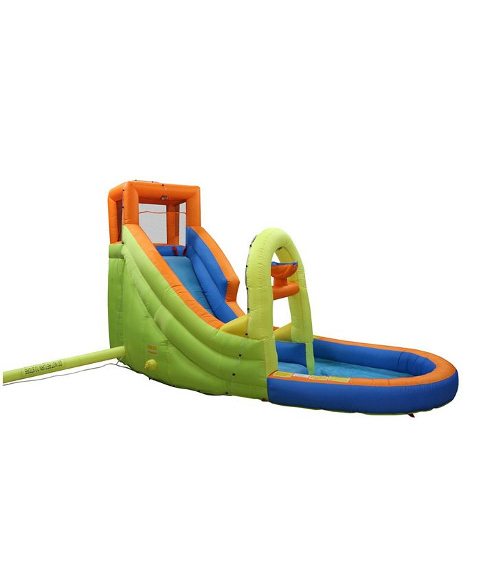 Banzai Plummet Falls Adventure Slide with Fill and Spill Water Bucket ...