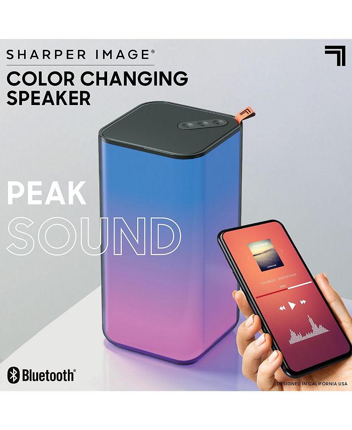 Sharper Image Bluetooth Color Changing Speaker - Macy's