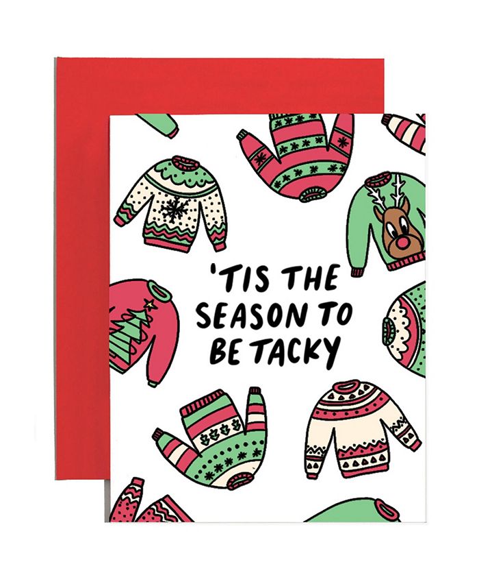 Brittany Paige 'Tis The Season To Be Tacky Holiday Card - Macy's