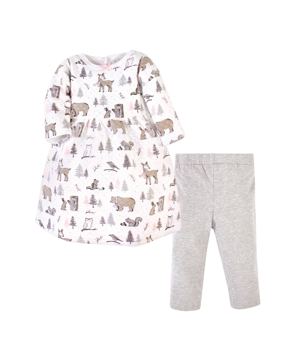 Click here for Hudson Baby Baby Girls Hudson Quilted Cotton Long-... prices