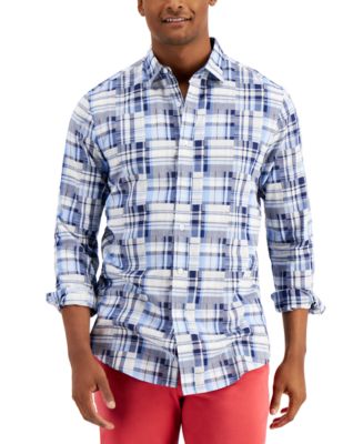 Club Room Men's Piece Printed Shirt, Created for Macy's - Macy's
