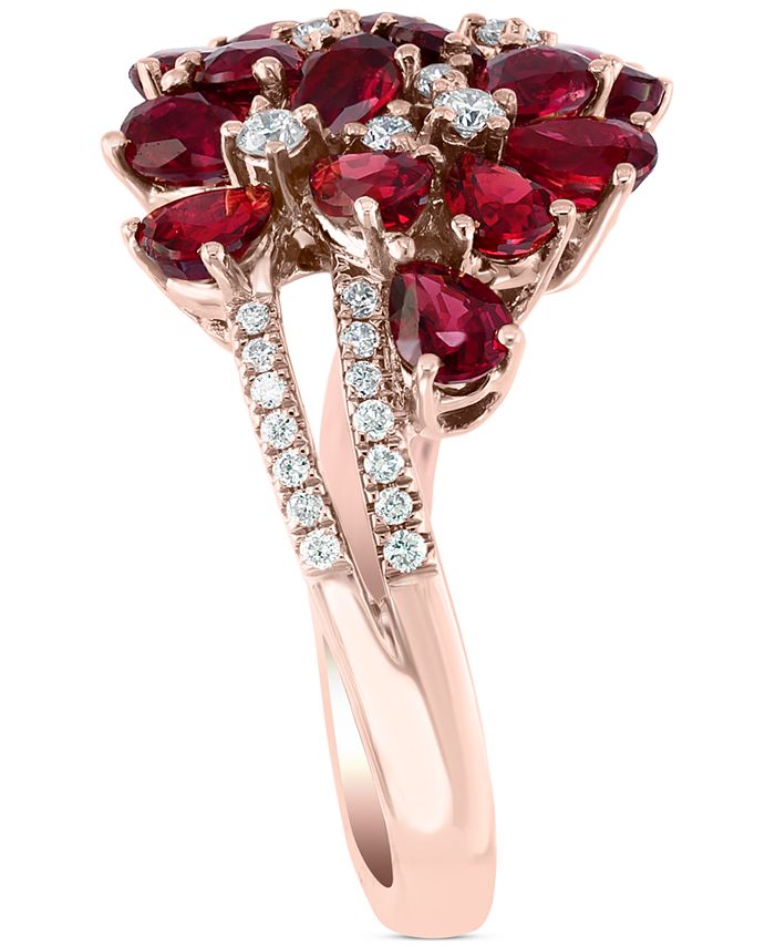 EFFY Collection EFFY® Ruby (3-3/4 ct. t.w.) & Diamond (1/4 ct. t.w ...