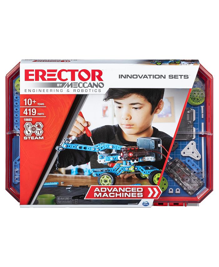 Meccano Erector by Advanced Machines Innovation Set, S.T.E.A.M ...
