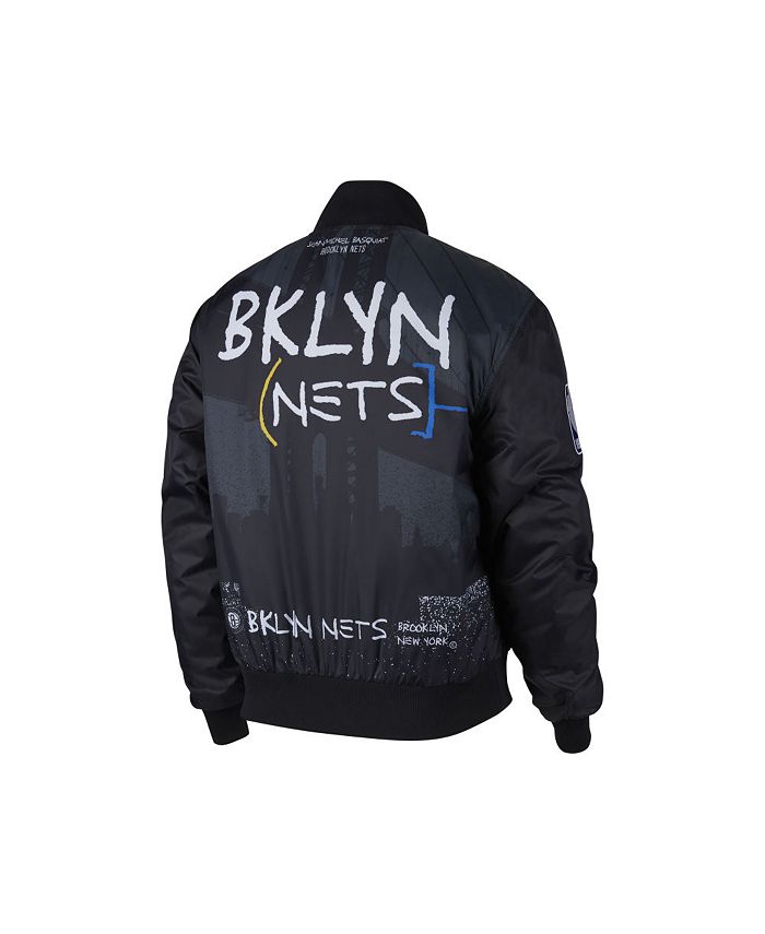 Nike Brooklyn Nets Men's City Edition Courtside Sublimated Jacket - Macy's