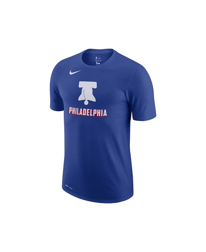 Nike Philadelphia 76ers Men's City Edition Logo T-Shirt - Macy's