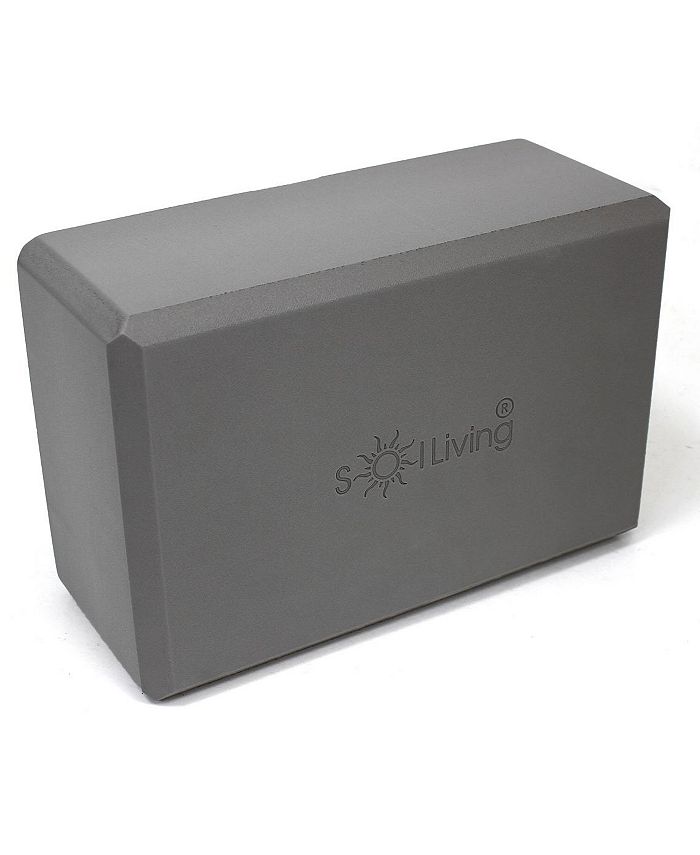 Sol Living Yoga Block, Pack of 2 - Macy's