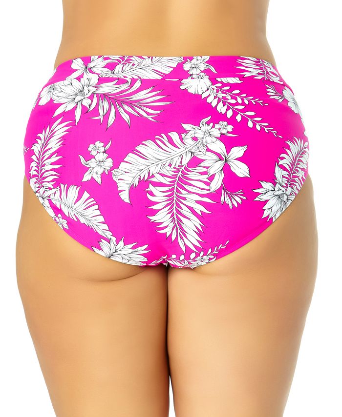 California Waves California Waves Trendy Plus Size Banded High Waist