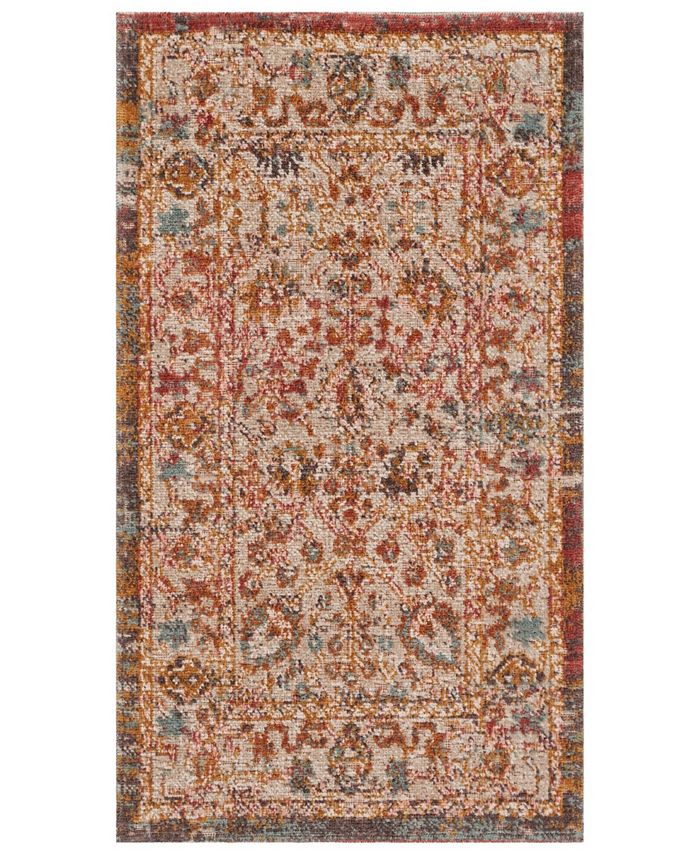 LR Home Budding Bohemian Accent Rug, 48" x 24" - Macy's
