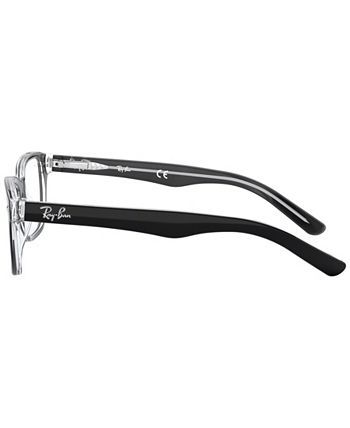 Ray-Ban Jr RY1555 Child Square Eyeglasses - Macy's