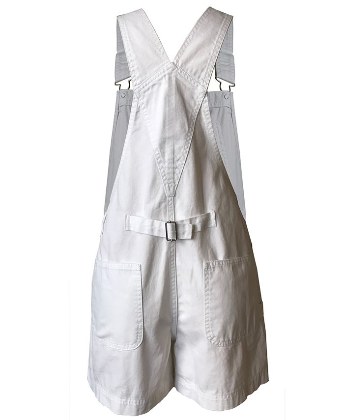 Tinseltown Juniors' Cotton Denim Shortalls - Macy's