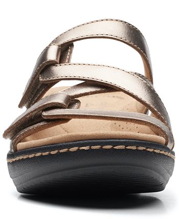 Clarks Women's Merliah Karli Slip-on Strappy Sandals - Macy's
