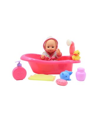 Dream Collection 12" Baby Bath Time Play Set - Macy's