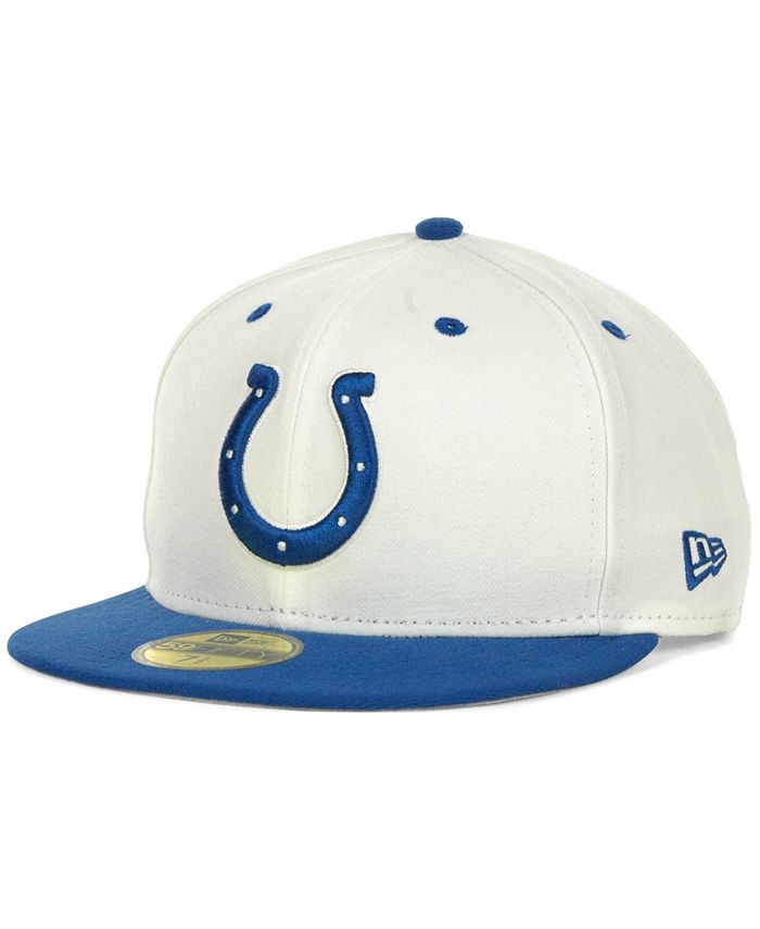 New Era Indianapolis Colts 2 Tone 59FIFTY Fitted Cap - Macy's