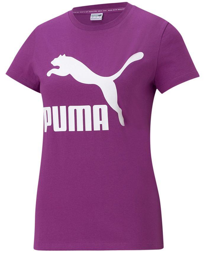 Puma Logo Graphic T-Shirt - Macy's