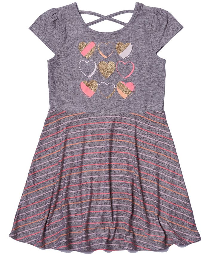 Epic Threads Little Girls Graphic Skater Dress - Macy's