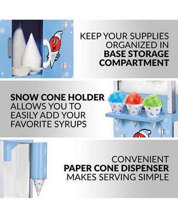 Nostalgia SCC200 Snow Cone Cart - 54 Inches Tall - Macy's