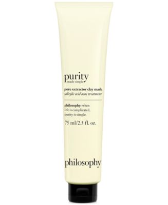 Philosophy Purity Made Simple Pore Extractor Exfoliating Clay Mask, 2.5 ...