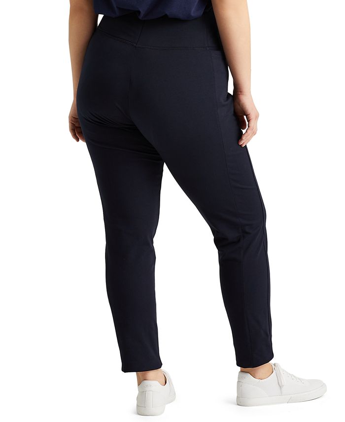 Lauren Ralph Lauren Plus Size Athleisure-Inspired Pants - Macy's