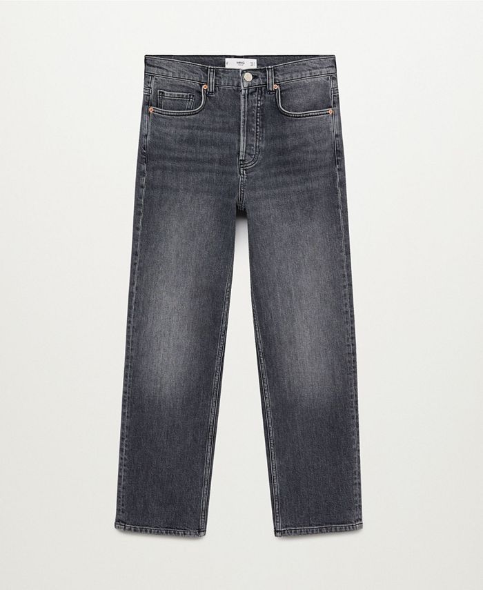 MANGO Women's Premium Straight Jeans - Macy's
