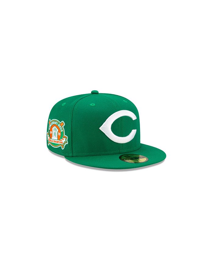 New Era Cincinnati Reds Kelly Green Color UV 59FIFTY Cap - Macy's