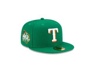 New Era Texas Rangers Kelly Green Color UV 59FIFTY Cap - Macy's