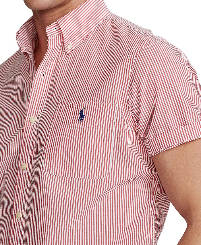 Polo Ralph Lauren Men's RL Prepster Classic-Fit Seersucker Shirt - Macy's