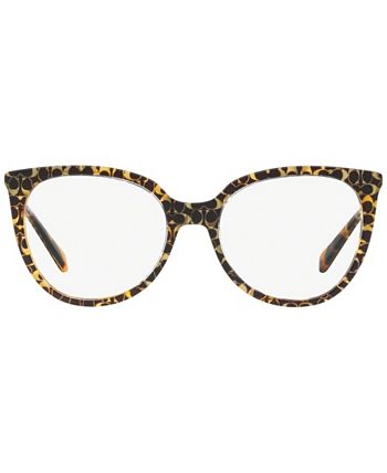 COACH HC6125 Women's Square Eyeglasses - Macy's