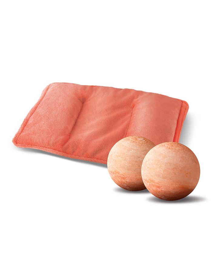 Lomi Hot + Cold Therapy Himalayan Salt Pad + Massage Balls - Macy's