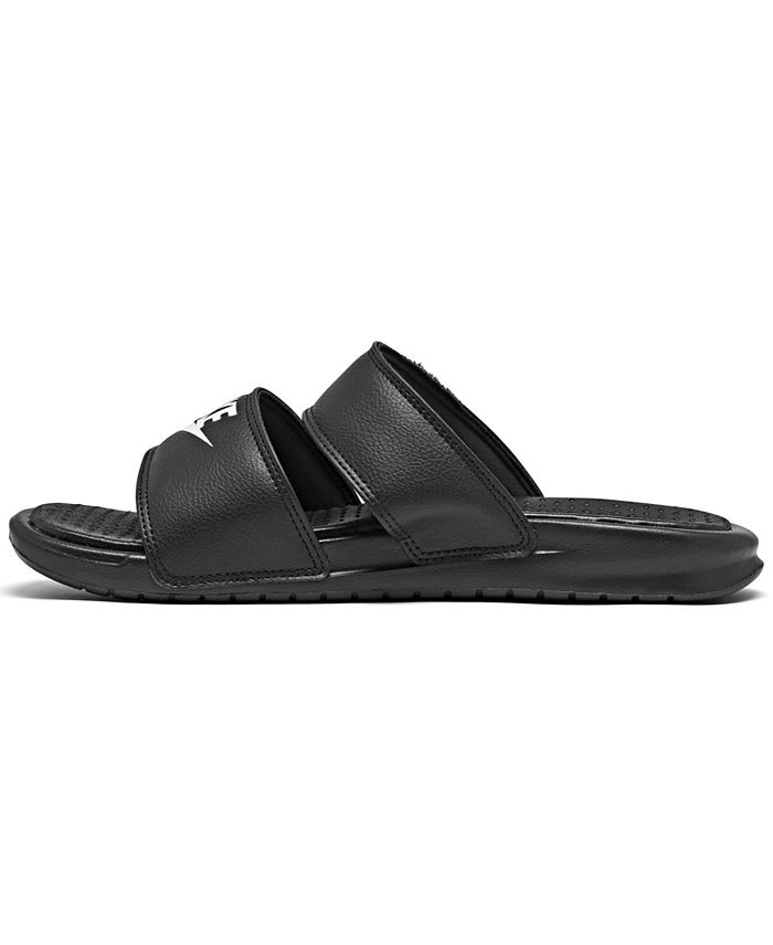 Nike Women's Benassi Duo Ultra Slide Sandals from Finish Line - Macy's