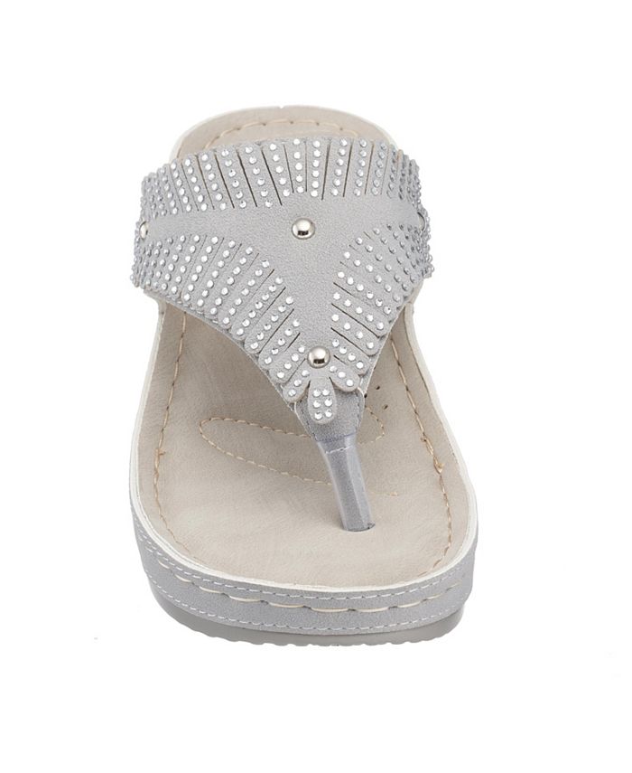 GC Shoes Virginia Wedge Sandal - Macy's