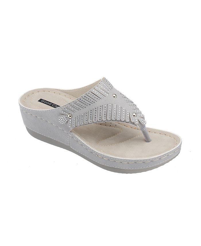 GC Shoes Virginia Wedge Sandal - Macy's