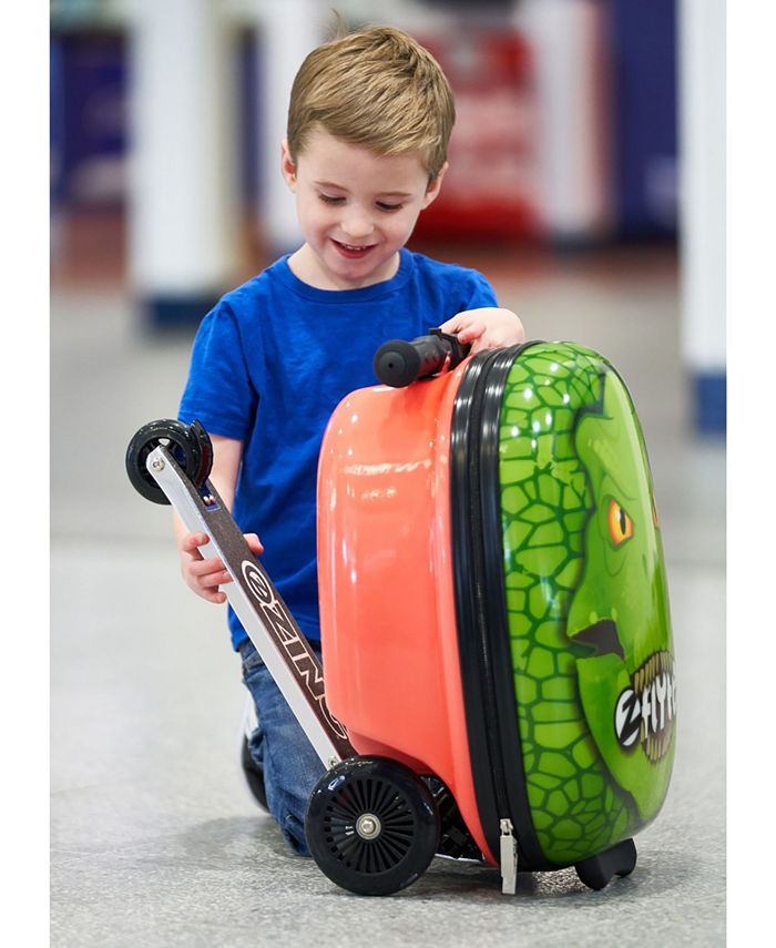 Flat River Group Flyte Kids 18 " Travel Scooter-Suitcase - Darwin the ...