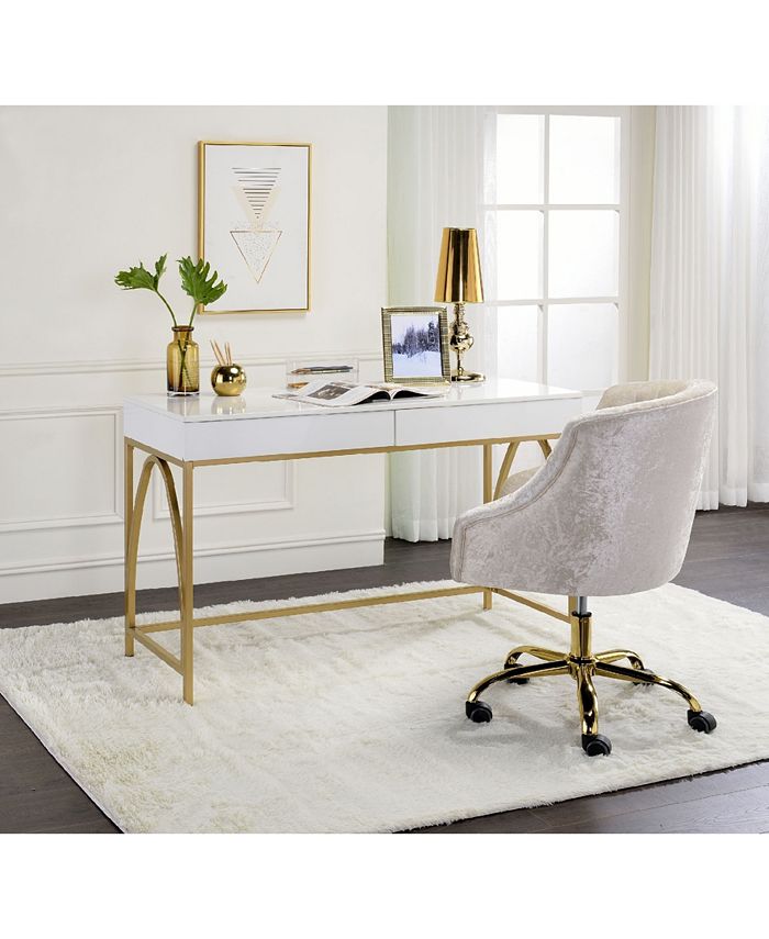Acme Furniture Lightmane Desk & Reviews - Furniture - Macy's