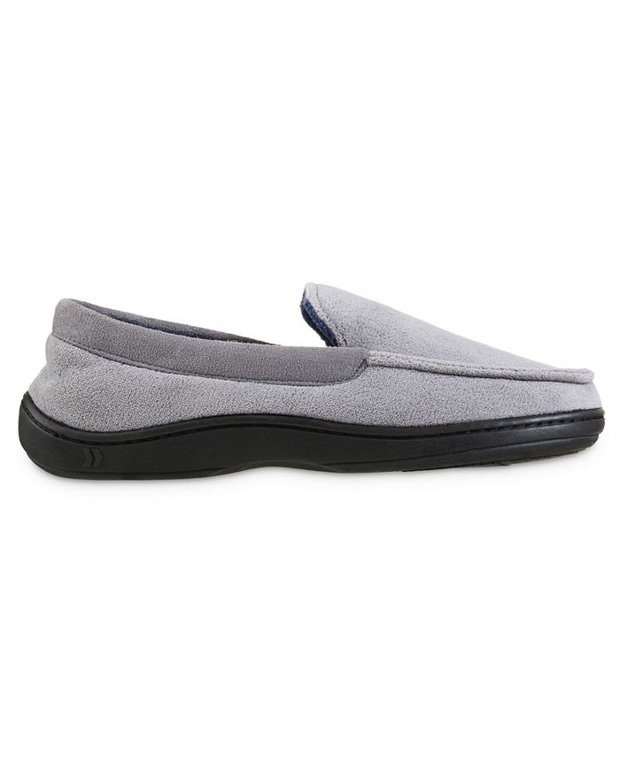 Isotoner Men's Microterry Jared Moccasin Slippers - Macy's