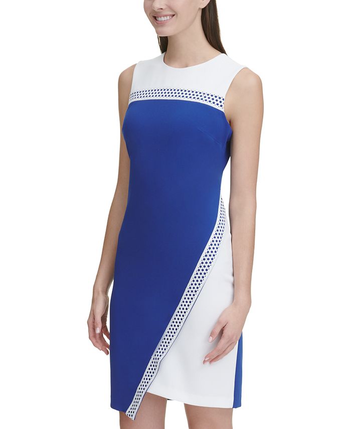 Tommy Hilfiger Petite Colorblocked Sheath Dress - Macy's