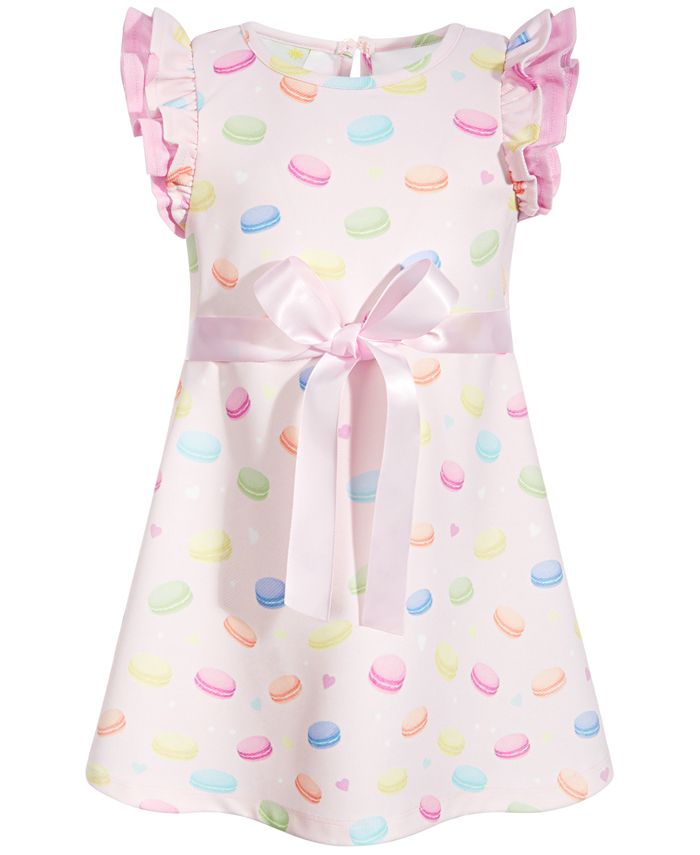 Samara Baby Girls Macaron-Print Dress - Macy's