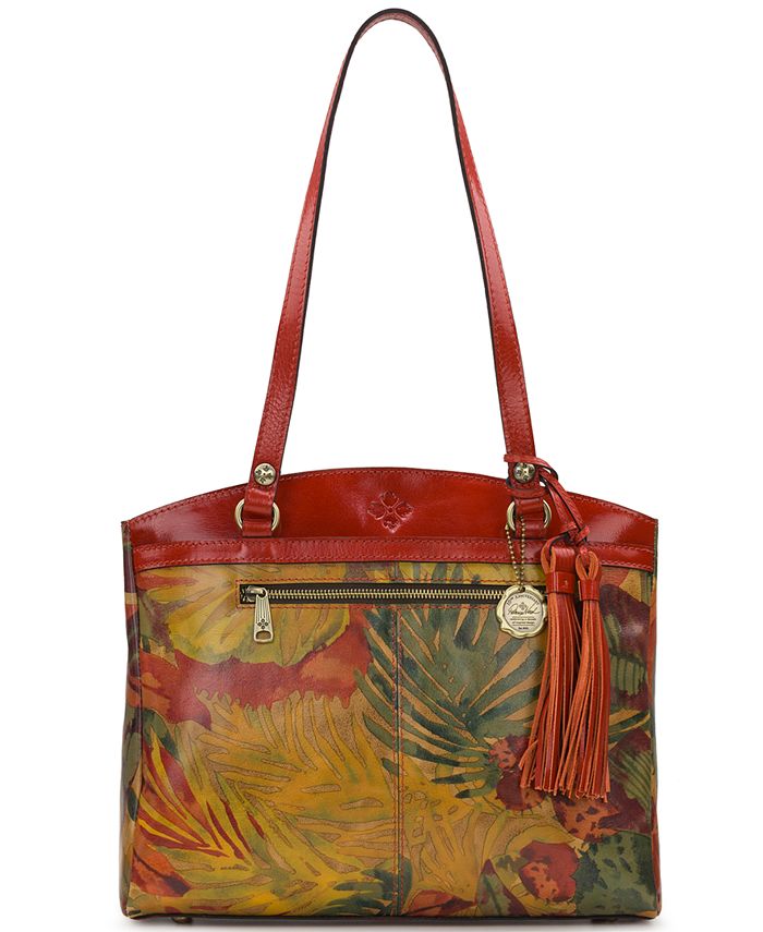 Patricia Nash Poppy Leather Tote - Macy's