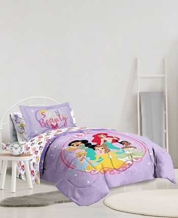 Disney CLOSEOUT! Princesses 8-Pc. Reversible Full Comforter Set ...
