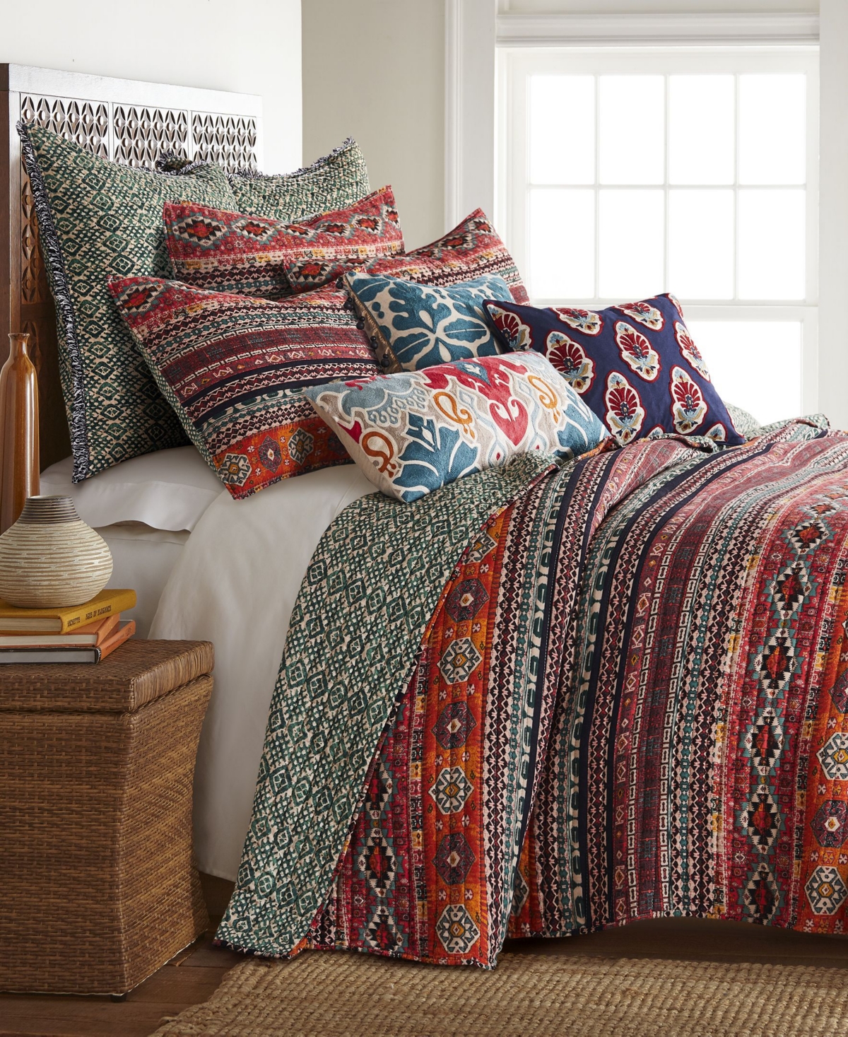 Click here for Levtex Vista Textured Reversible 2-Pc. Quilt Set... prices