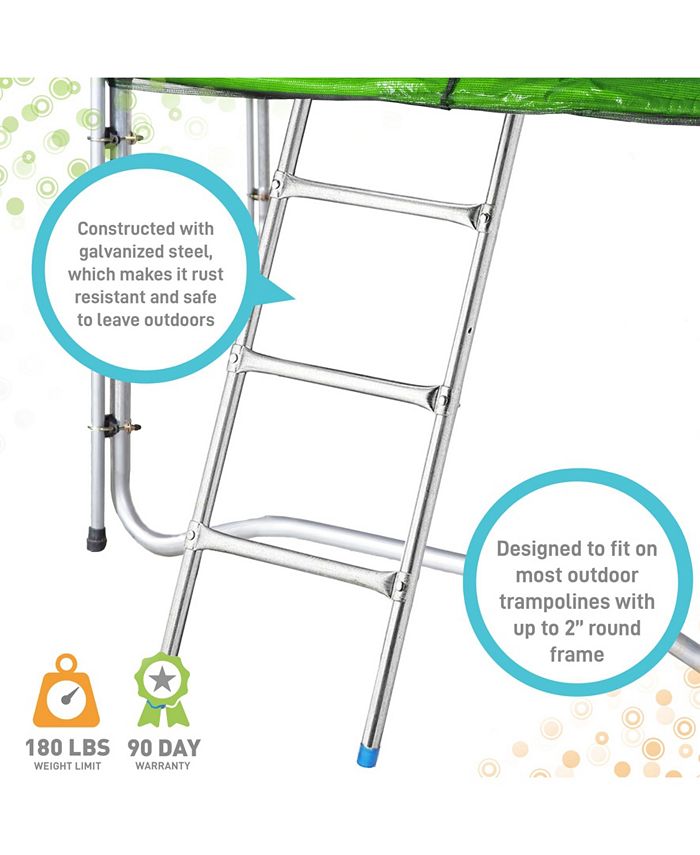 Pure Fun 3-Step Steel Universal Trampoline Ladder - Macy's